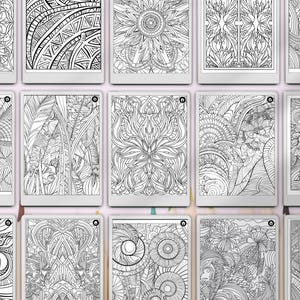 Dreamy Coloring Book for Remarkable Paper Pro, Color Template for ...