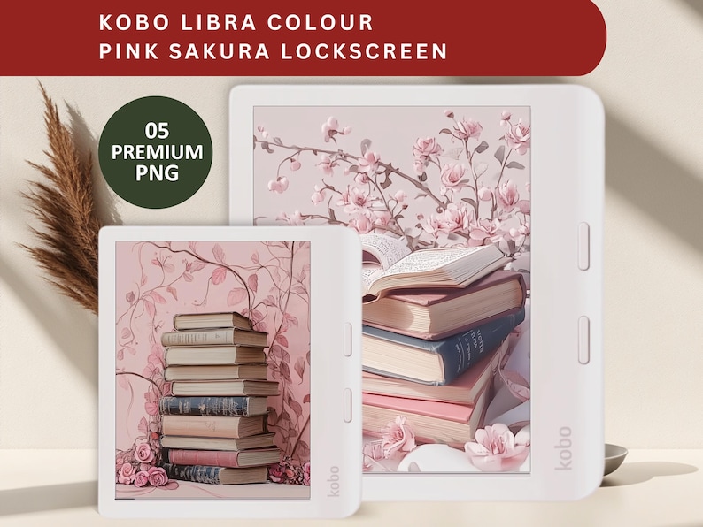 Christmas Kobo Libra Lock Screen: Digital Screensavers (PNG Files) - Etsy