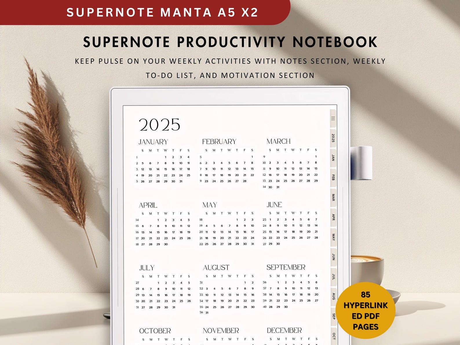 Supernote A6X Tracing Book: Dreamy Collection Templates (PDF Pattern ...