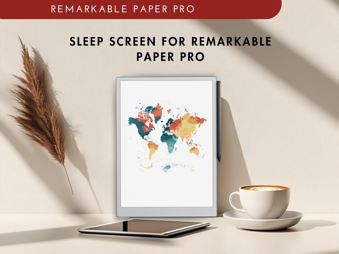 Sleep Screen for Remarkable Paper Pro Suspended Screen | Remarkable ...