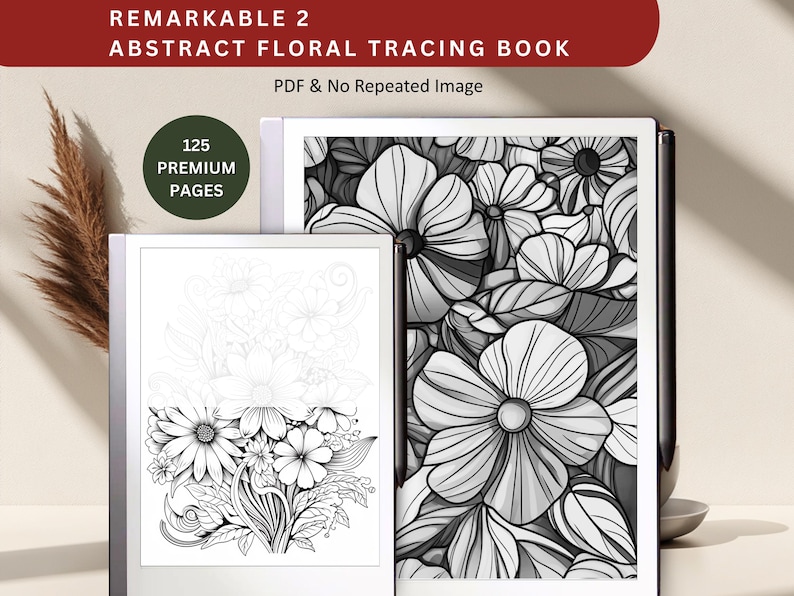 Tracing Book Bundle for Remarkable Paper Pro and Remarkable 2 Devices ...