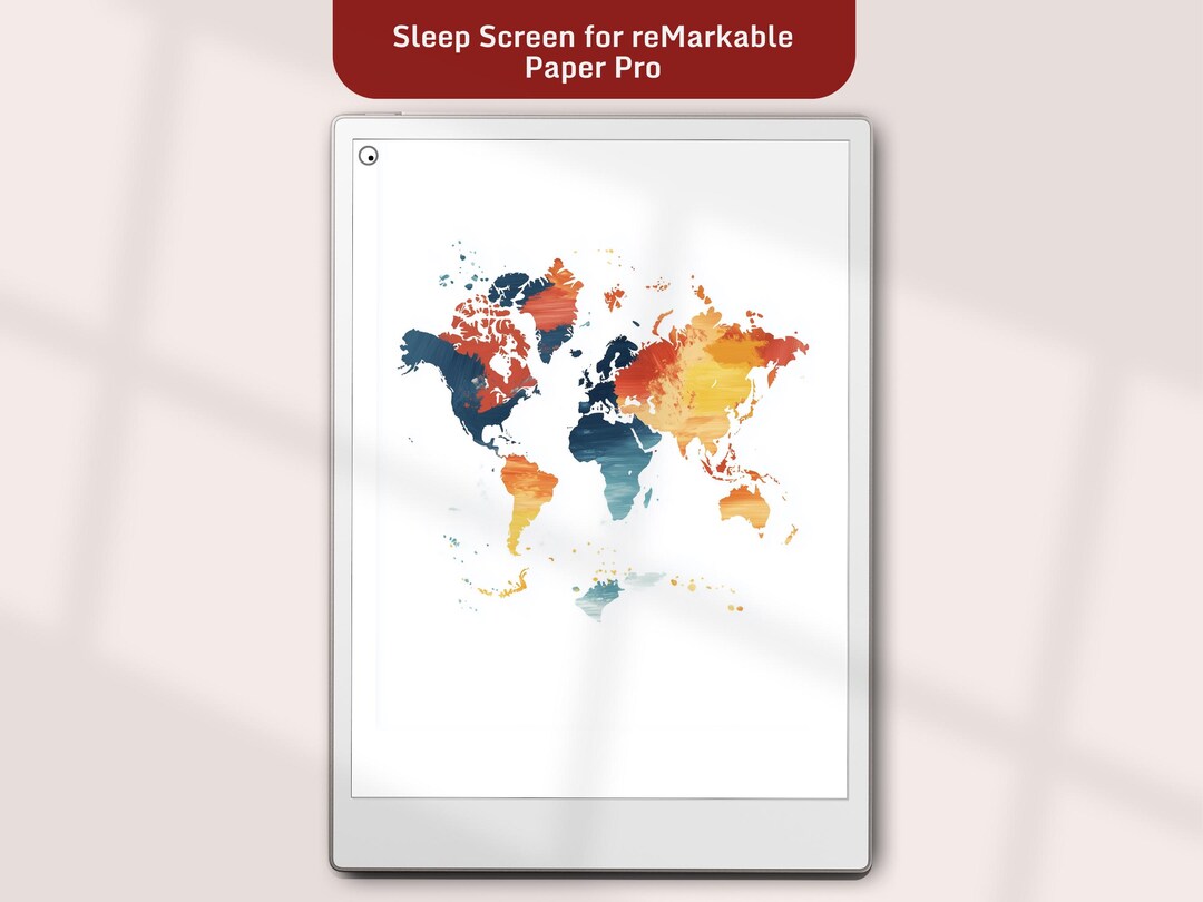 Sleep Screen for Remarkable Paper Pro Suspended Screen Remarkable ...