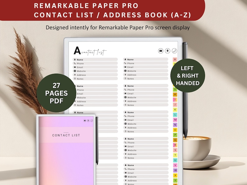 Kawaii Coloring Book for Remarkable Paper Pro - 40 Pages (PDF) - Etsy