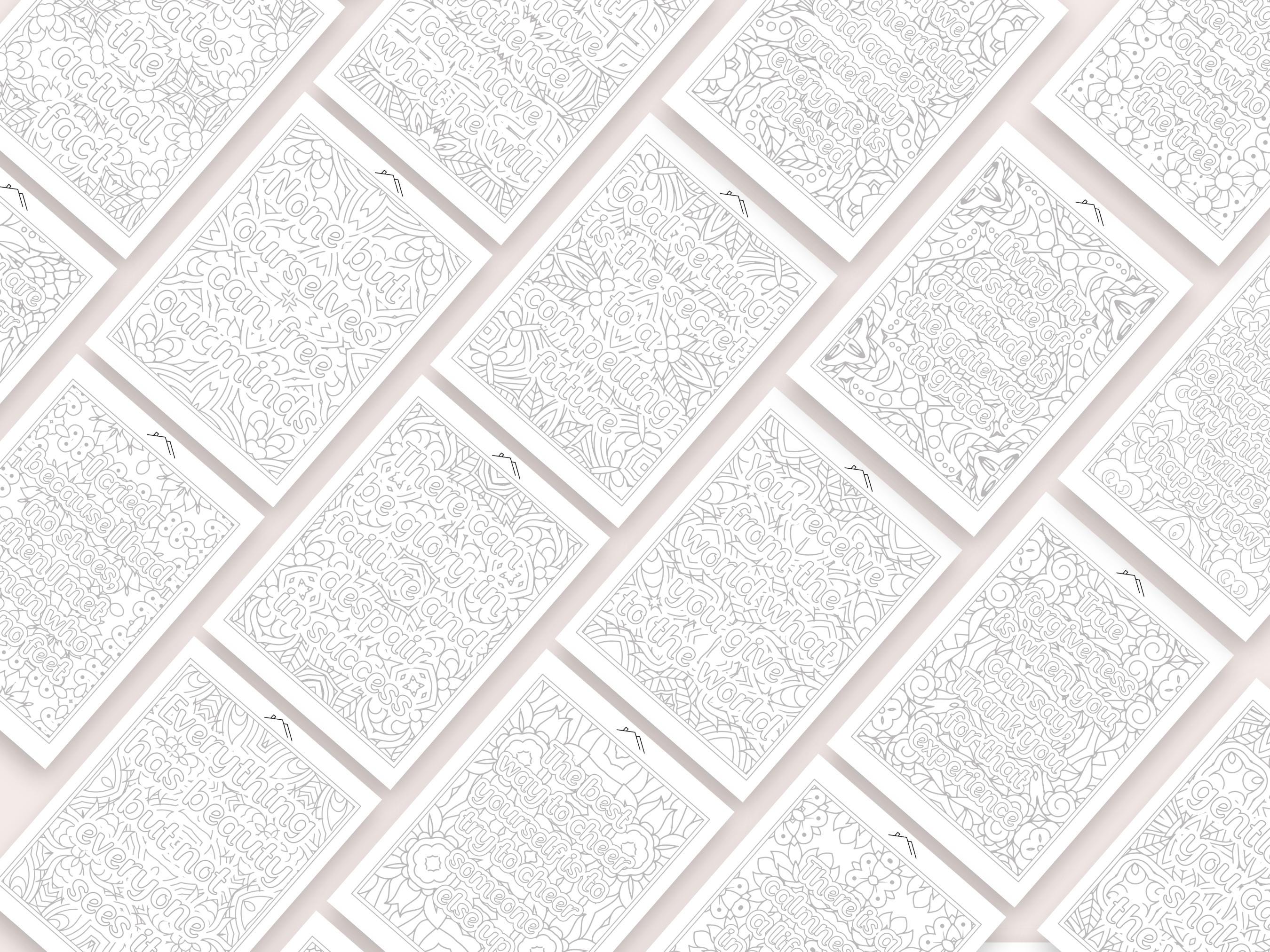 Positive Quotes Tracing Book for Remarkable 2 | Templates for ...