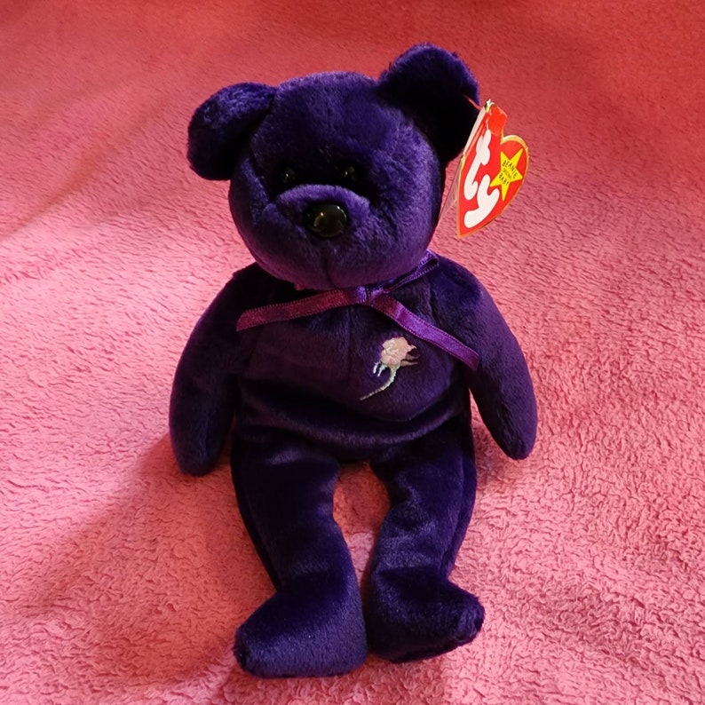 Beanie Baby, Princess, Princess Diana Bear - Etsy