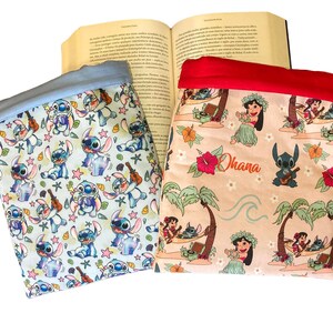 Stitch Book Sleeve, Kindle Pouch, Book Cover, Book Protector, Fabric ...