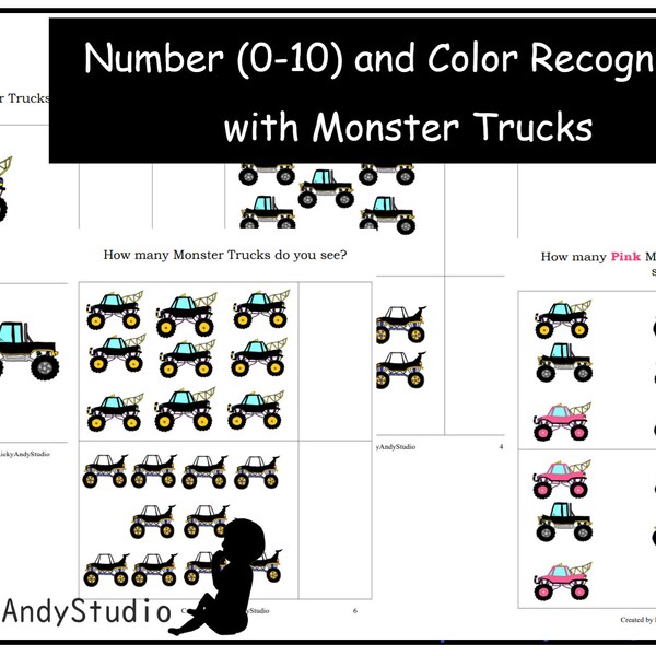 Monster Numbers - Etsy