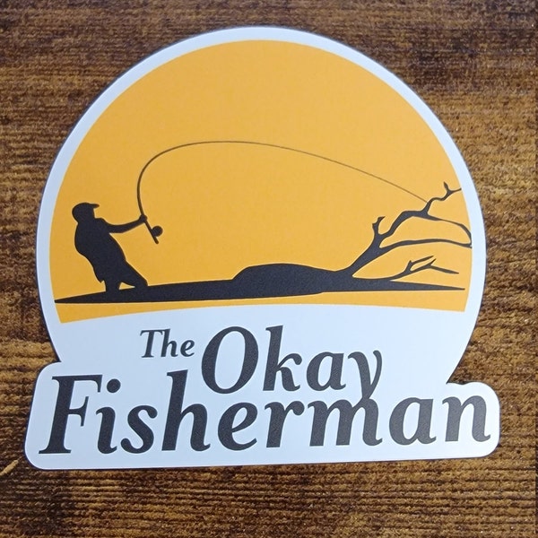 Fly Fishing Sticker - Etsy