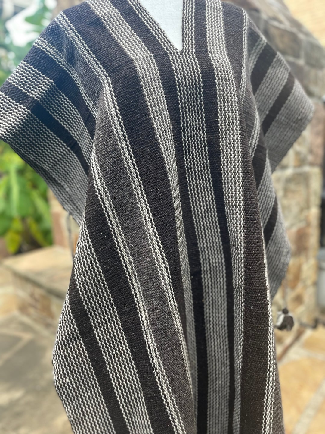 Mexican Poncho, Mexican Shawl. Handmade Full Body Mexican Poncho ...