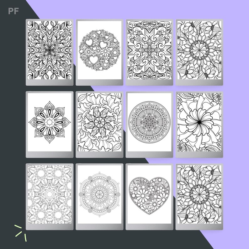 Mandala Coloring Book | Bundle 120 Designs for Remarkable Paperpro ...