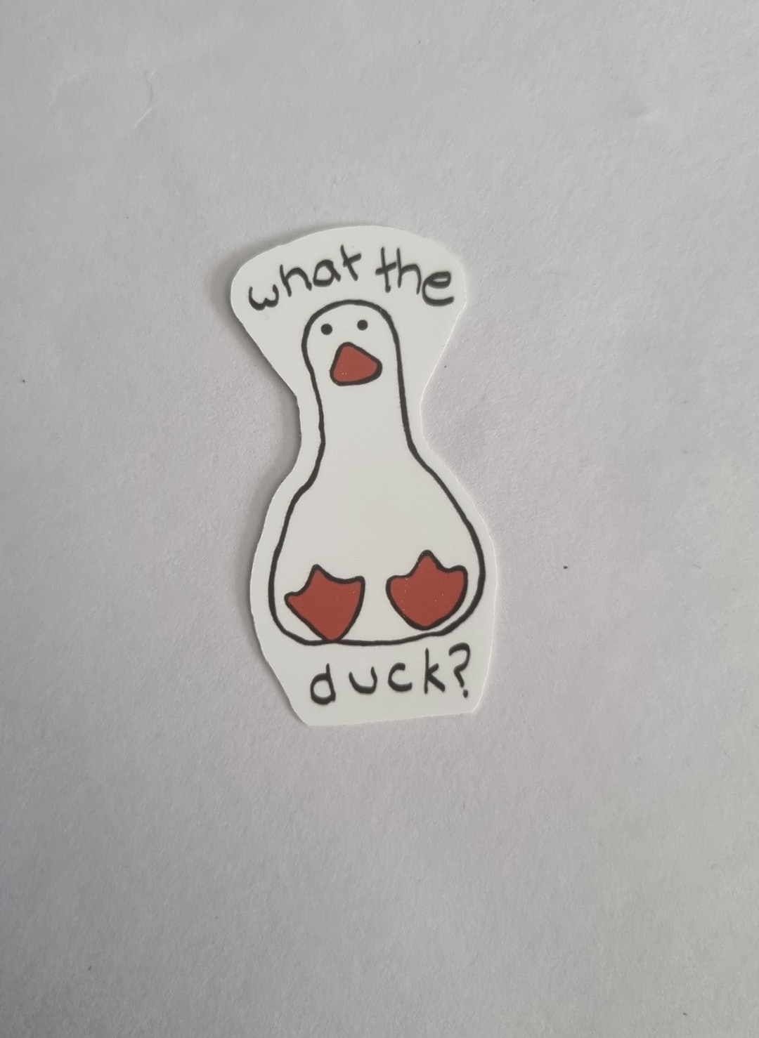 What the Duck / Cute Duck Sticker / Funny Animal Stickers - Etsy