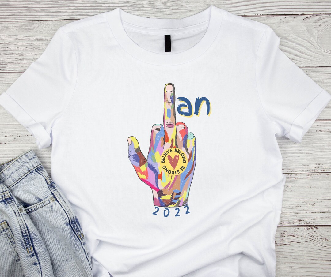 Hurricane Ian Multi-color Finger Tee, Hurricane Ian T-shirt, Mens ...