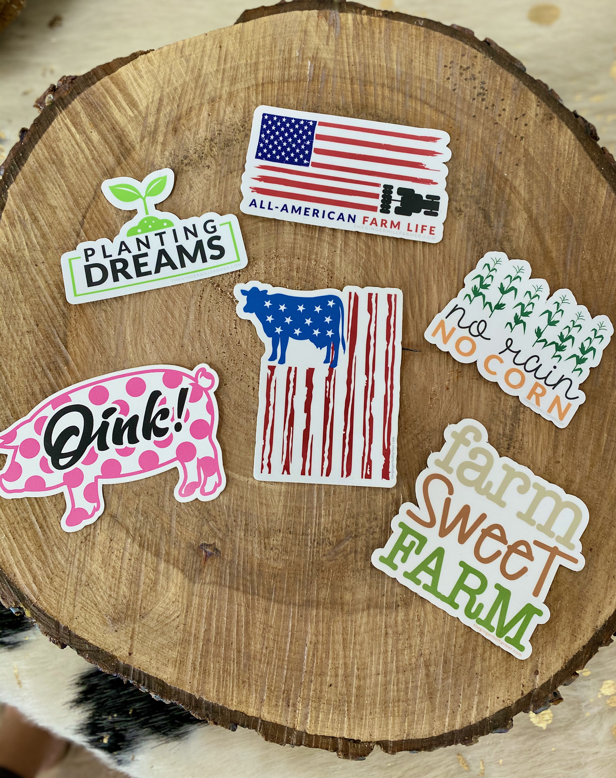 Farm Stickers | Etsy