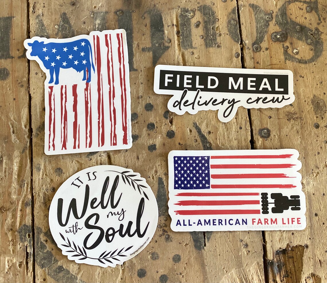 Farm Stickers - Etsy