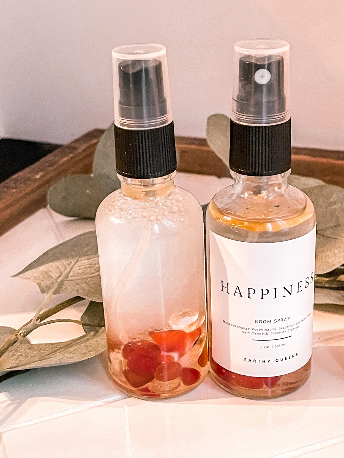 Happiness Intention Room Spray Manifestation Spray Crystal - Etsy