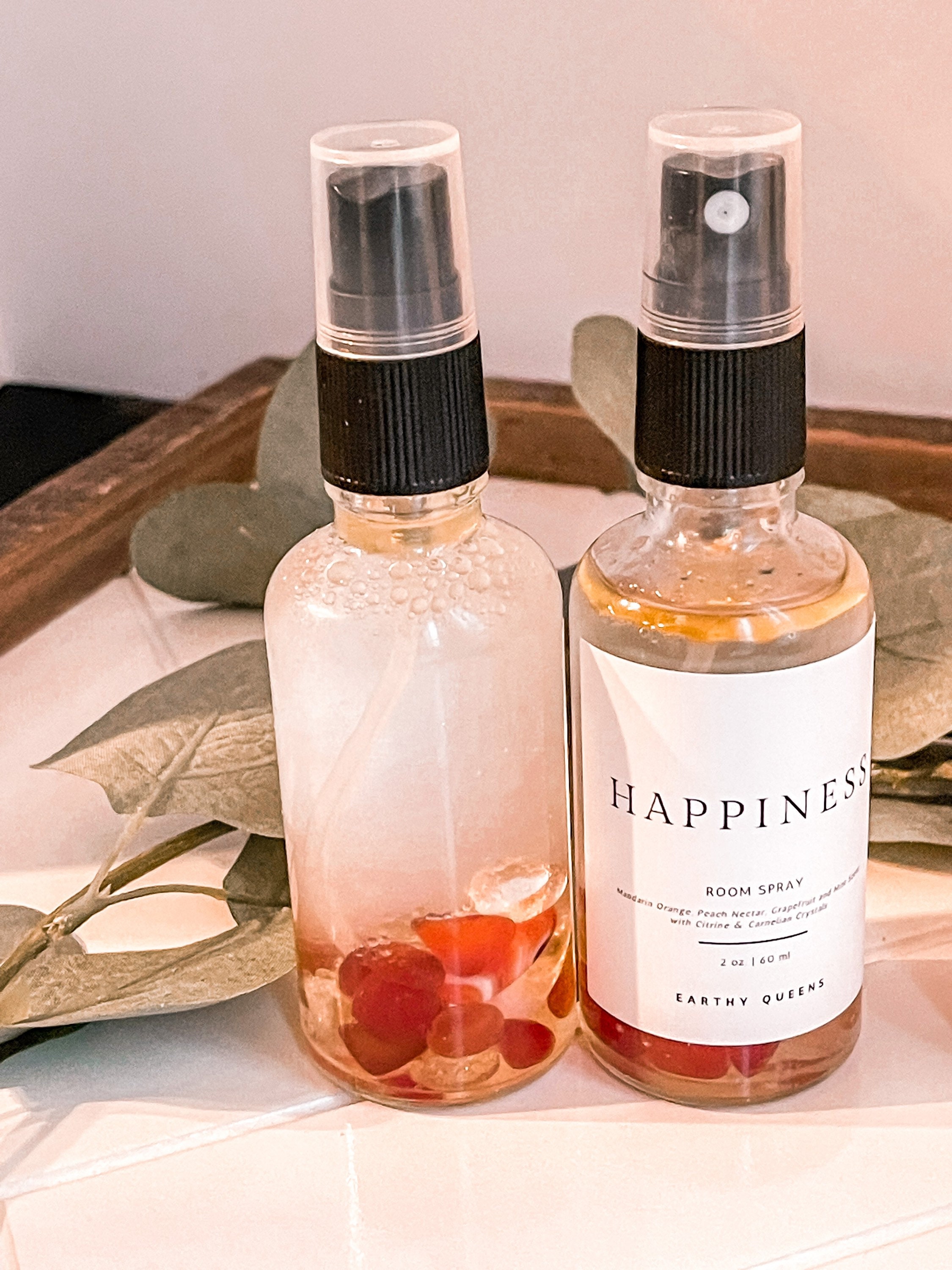 Happiness Intention Room Spray Manifestation Spray Crystal - Etsy