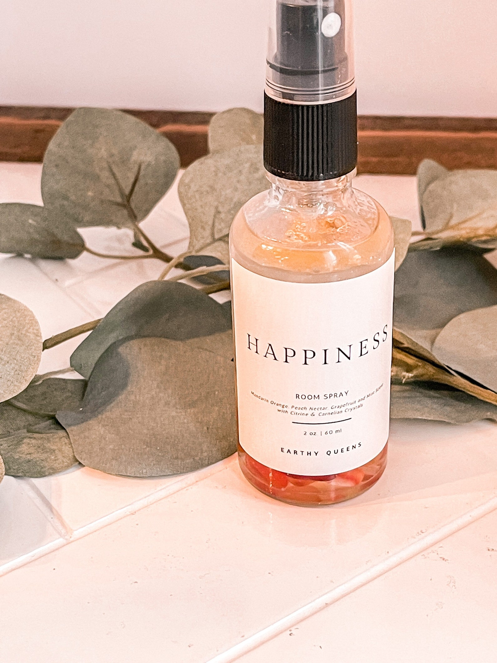 Happiness Intention Room Spray Manifestation Spray Crystal - Etsy