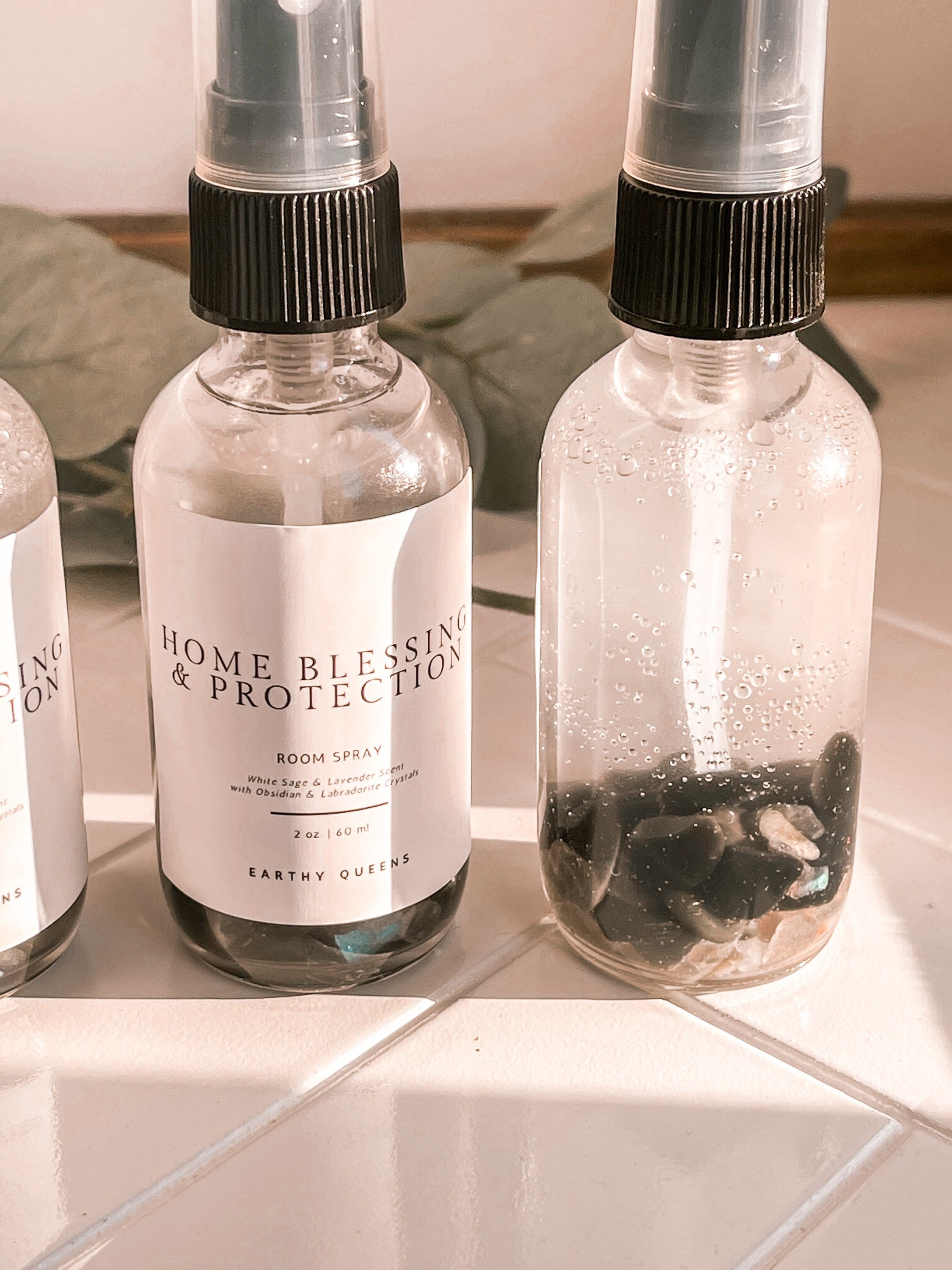 Home Blessing & Protection Cleansing Spray Crystal Infused - Etsy