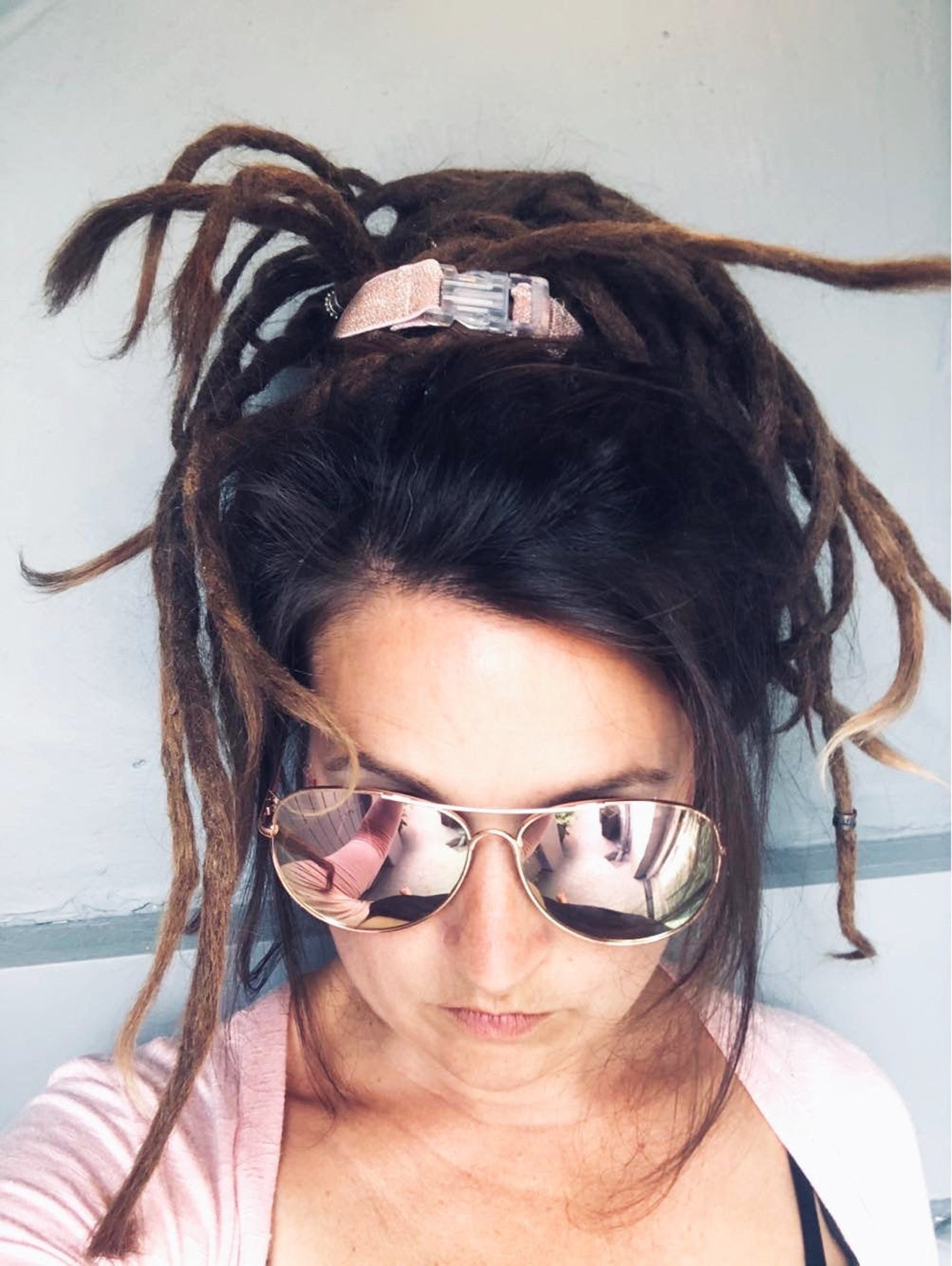 Dreadlock Hairband Big Hair 12 Inch Band Festival Dreads Glitter - Etsy