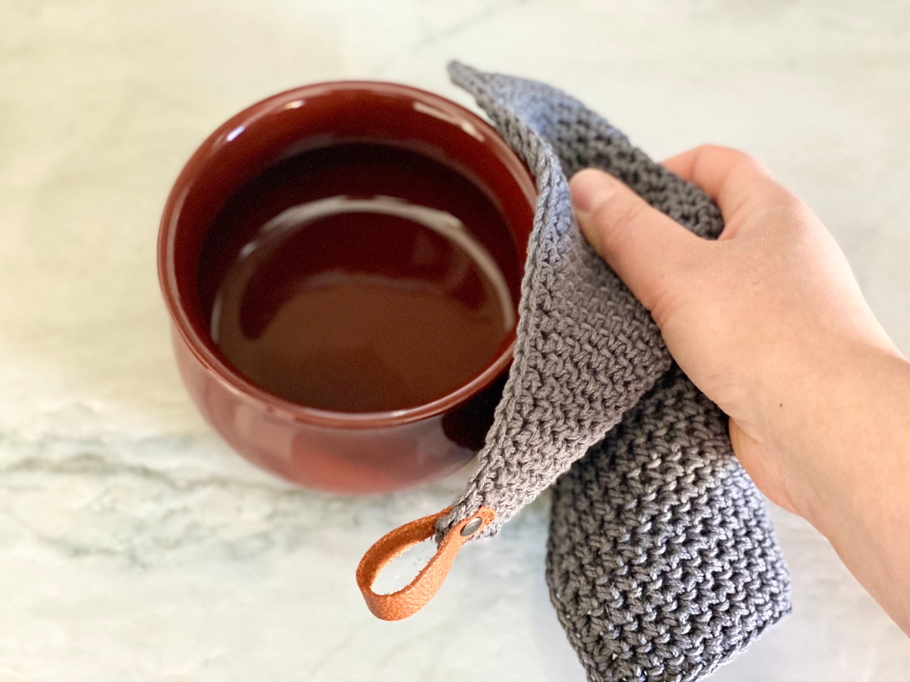 Crochet Pattern: the Square Pot Holder / Oven Mitt / Trivet / Digital ...