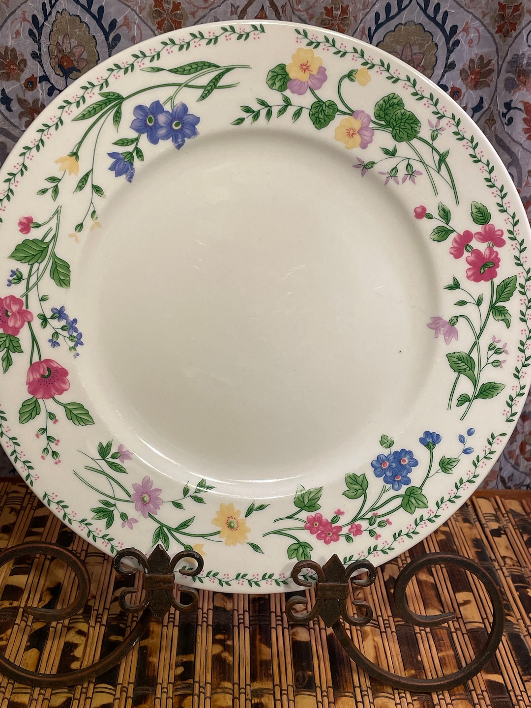 English Garden 225 | Serving Platter | Farberware Stoneware - Etsy