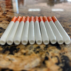 10x Ceramic One Hitter Dugout Pipe Cigarette Bat Large 3 Free Shipping ...