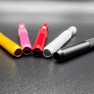 One Hitter Push Pipe Spring Loaded for Self Cleaning - Non Sticky High ...