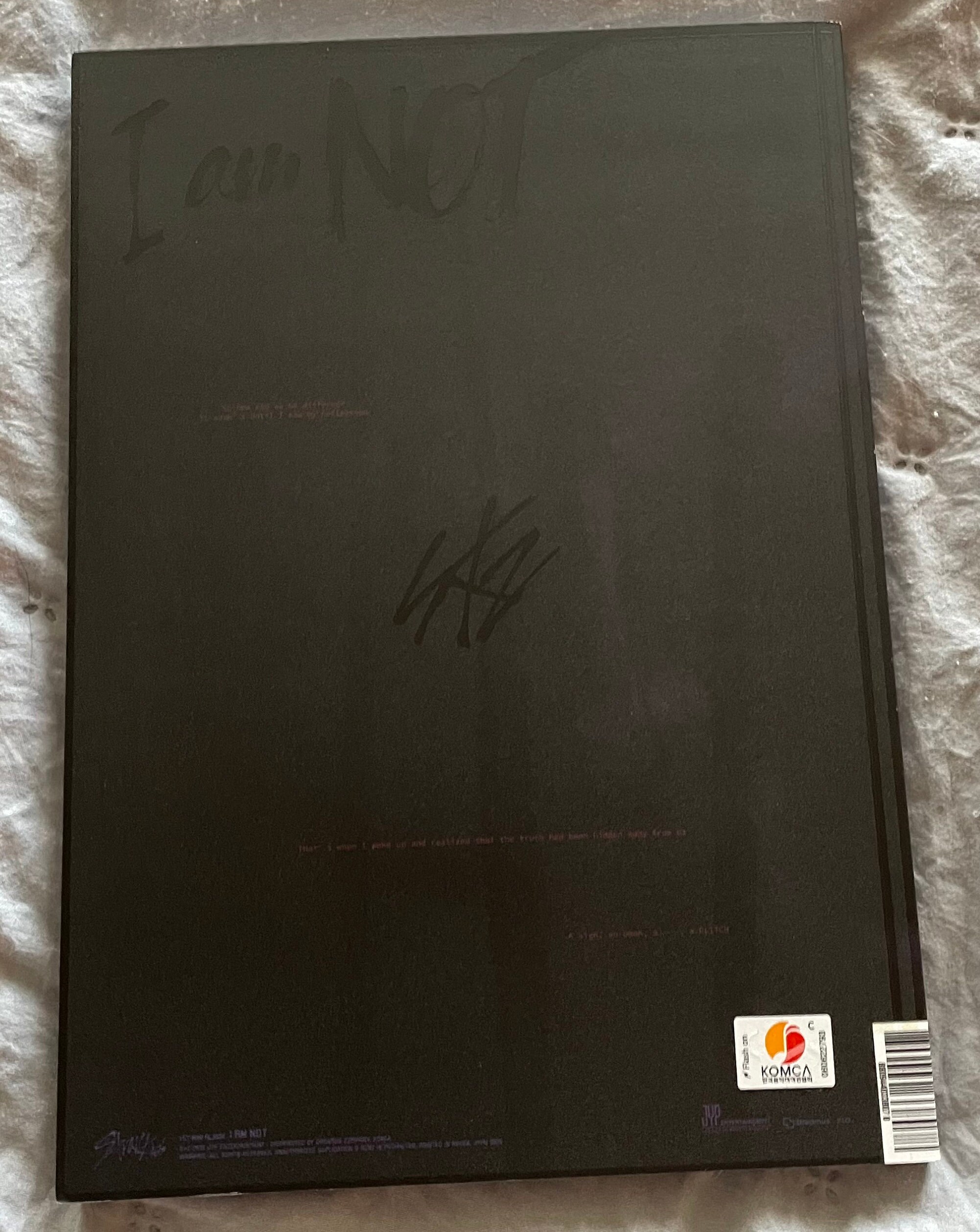 I Am Not by Stray Kids not - Etsy