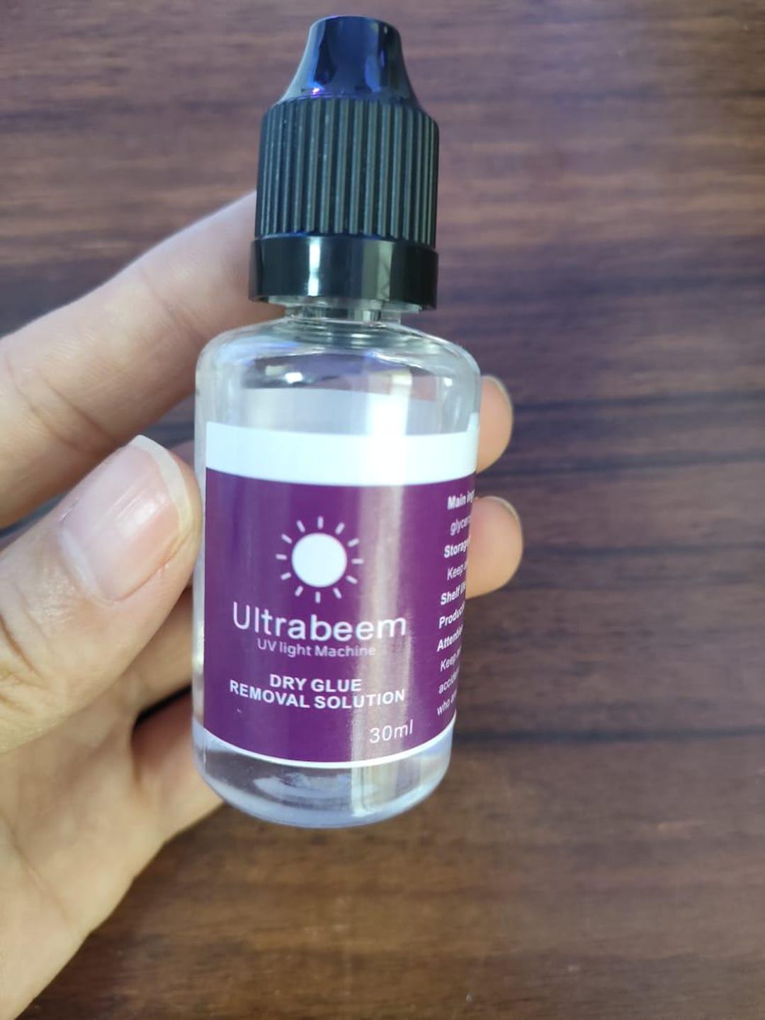 UV Light Removal Glue Solution for V Light Hair Extensions - Etsy