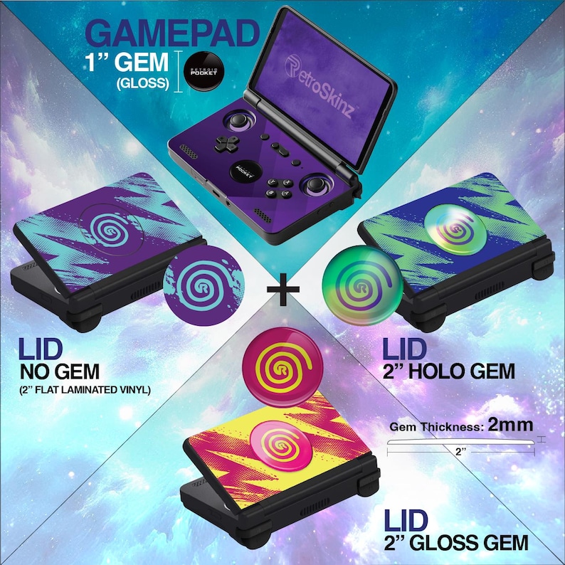 Retroskins - Custom Skins for Retroid Pocket Flip 2 - Etsy
