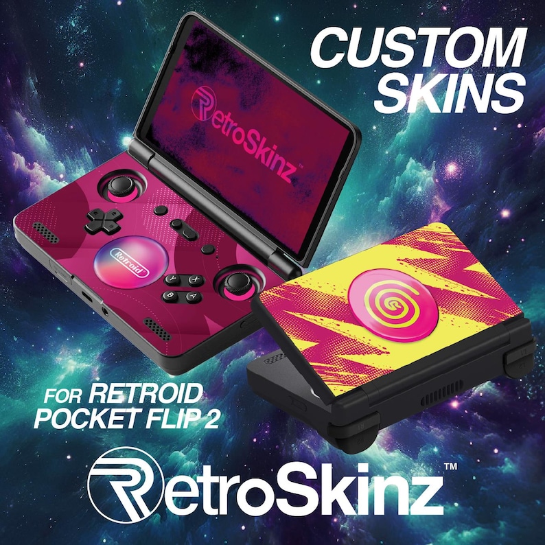 Retroskins - Custom Skins for Retroid Pocket Flip 2 - Etsy
