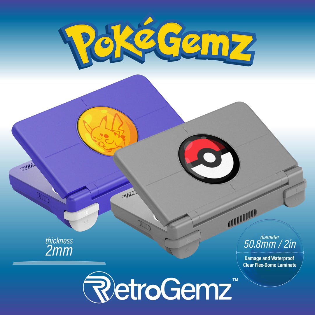Pokégemz: Retroid Pocket Flip 2 Decals - Etsy