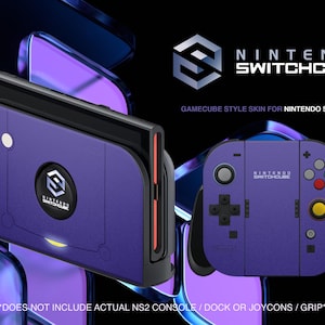 Nintendo Switch 2 - Gamecube Style 3D Skin - Switchcube - Etsy