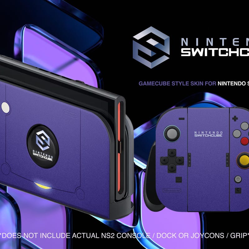 Gamecube Switch 2 Skins - Etsy