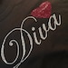 Diva Love God Bling Rhinestone, T-shirt, Diva Tee, Diva Church Bling ...