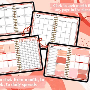 Papernroses UNDATED Ultimate Student Digital Planner - Monthly, Weekly ...