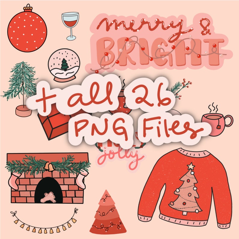 Christmas Goodnotes Stickers - Clickable Advent Calendar + PNG Files ...