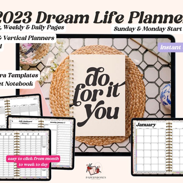 Dream Life Template - Etsy