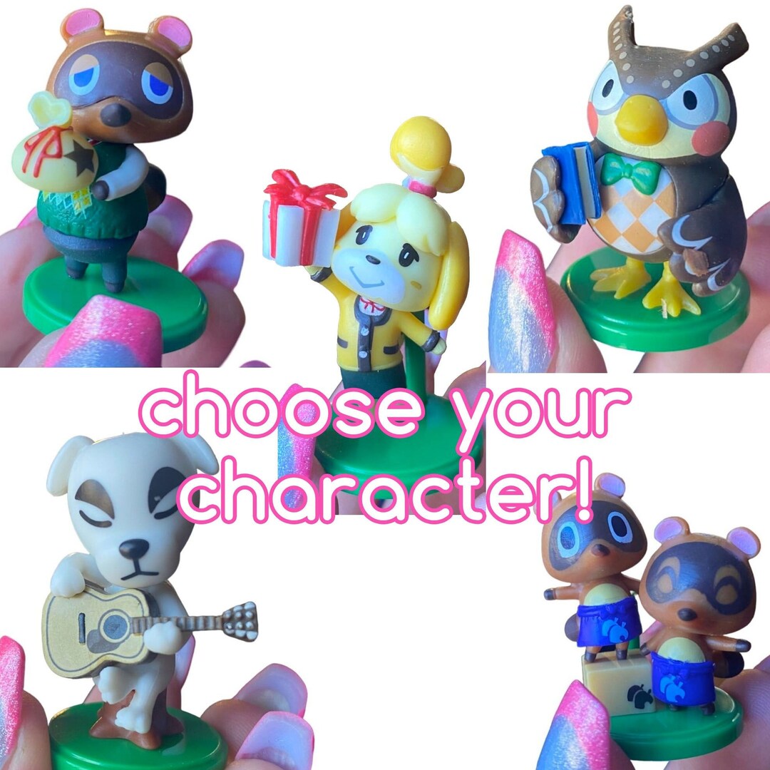Animal Crossing New Horizons ACNH Figurines, Figures Isabelle, Tom Nook ...