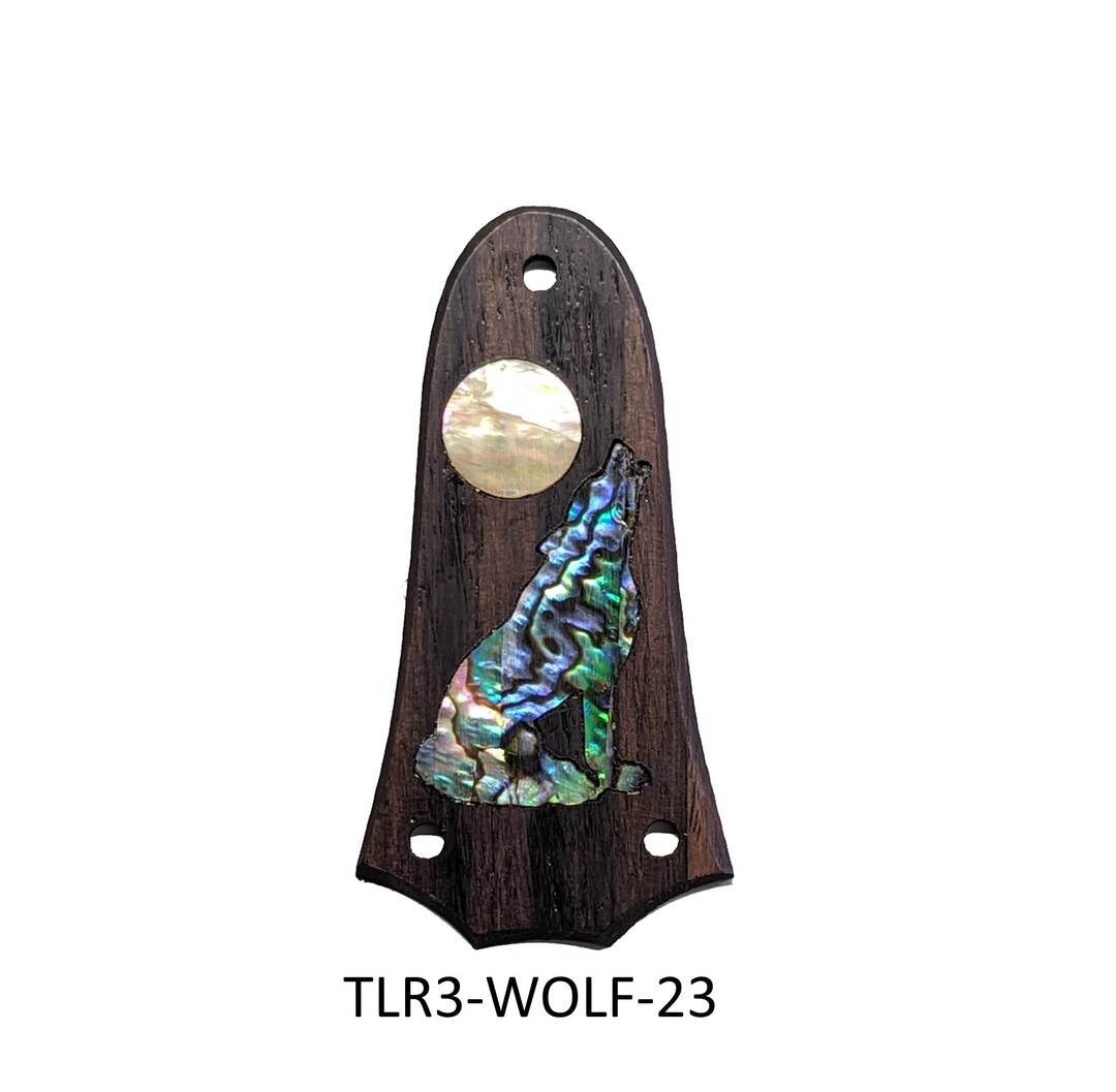 Taylor Truss Rod Cover-howling Wolf & Moon Inlay - Etsy UK