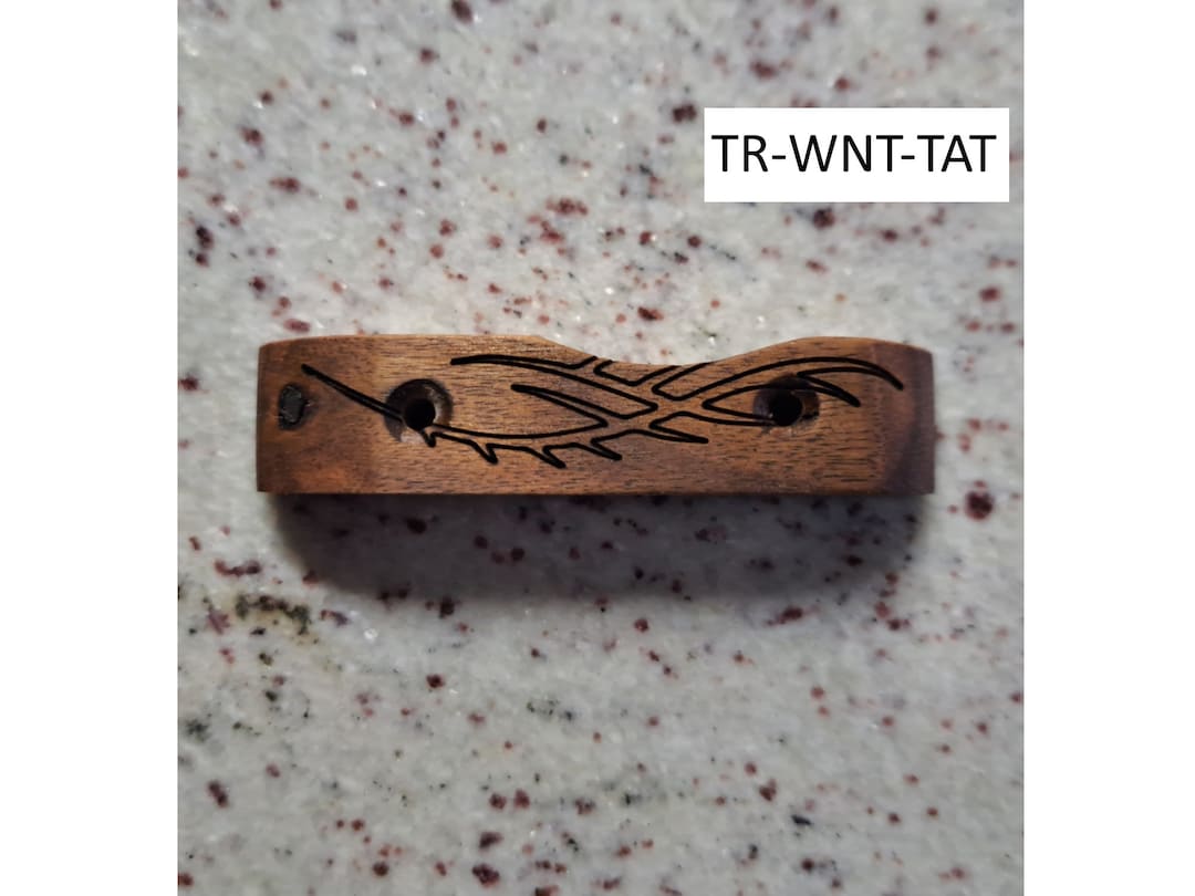 Bass Guitar Thumb Rest With Comfort Divot Rosewood-maple or Walnut - Etsy