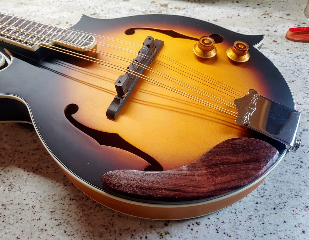 Handmade Mandolin Armrest: Solid Wood Comfort, Improved Sound - Etsy