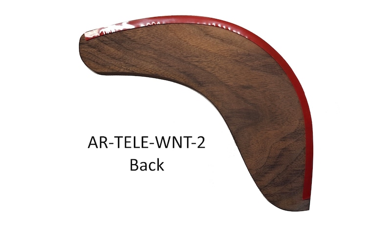 Telecaster Armrest Solid Walnut Plain or With Maple - Etsy