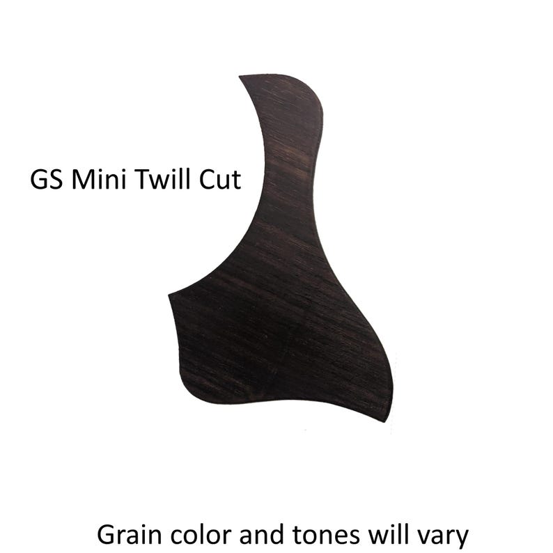 Taylor Guitars Twill Cut Natural Rosewood Pickguard, Custom Part - Etsy