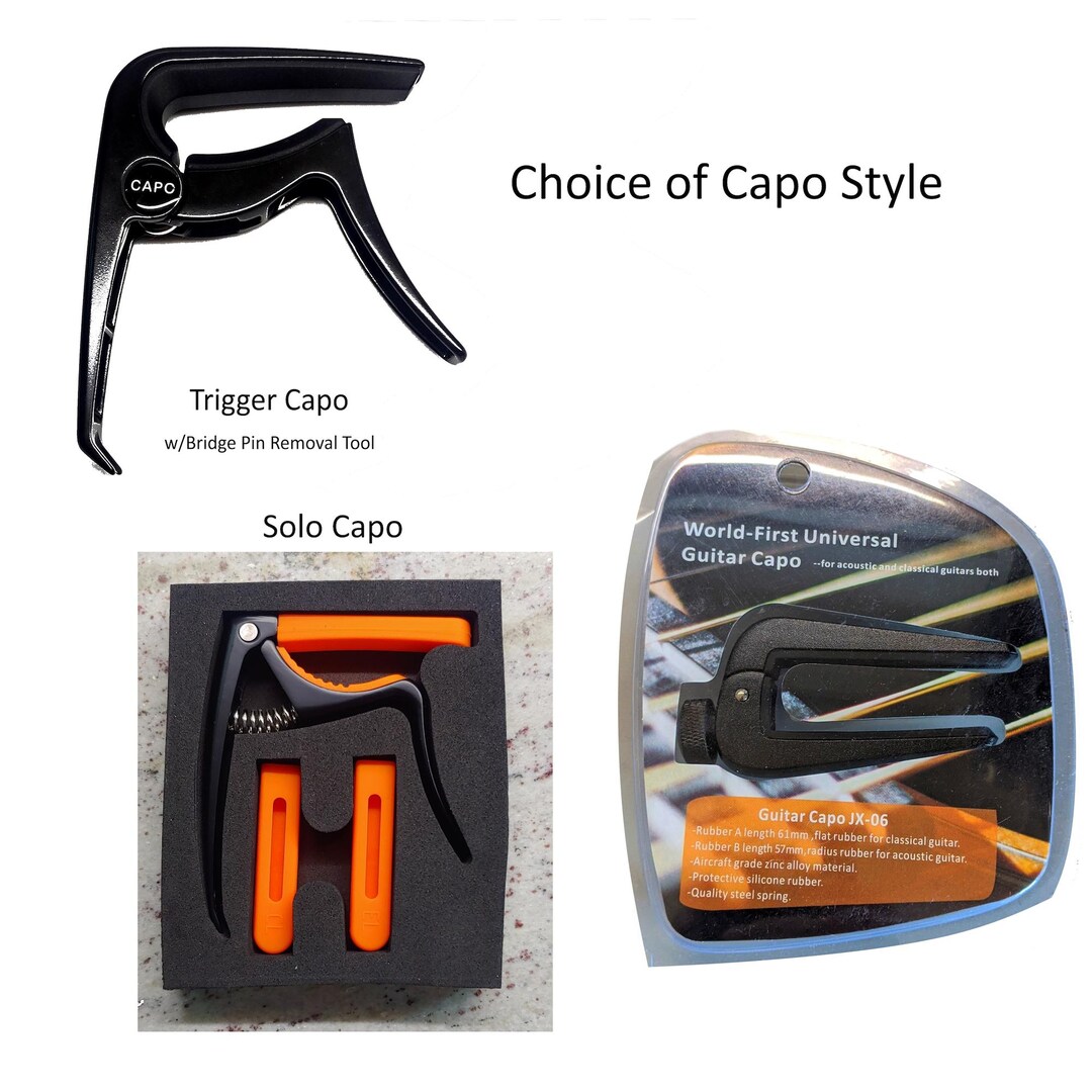 Capo Guitar Trigger and Screw Style | Multi-string Universal Capo for ...