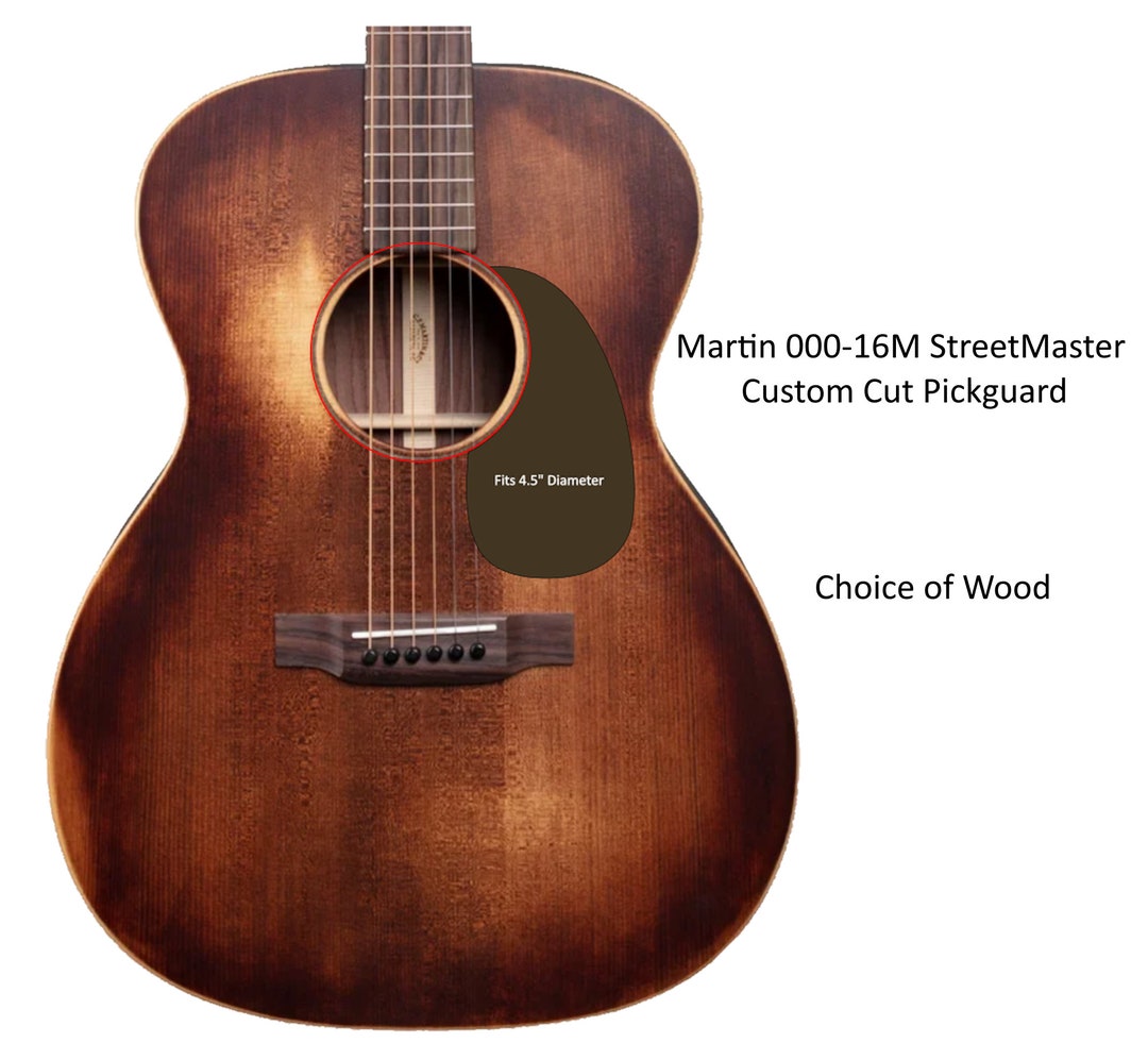 Martin 000-16M Streetmaster Guitar Pickguard- Choice of Wood - Etsy