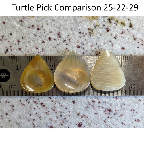 Turtle Shell Guitar Pick - Etsy