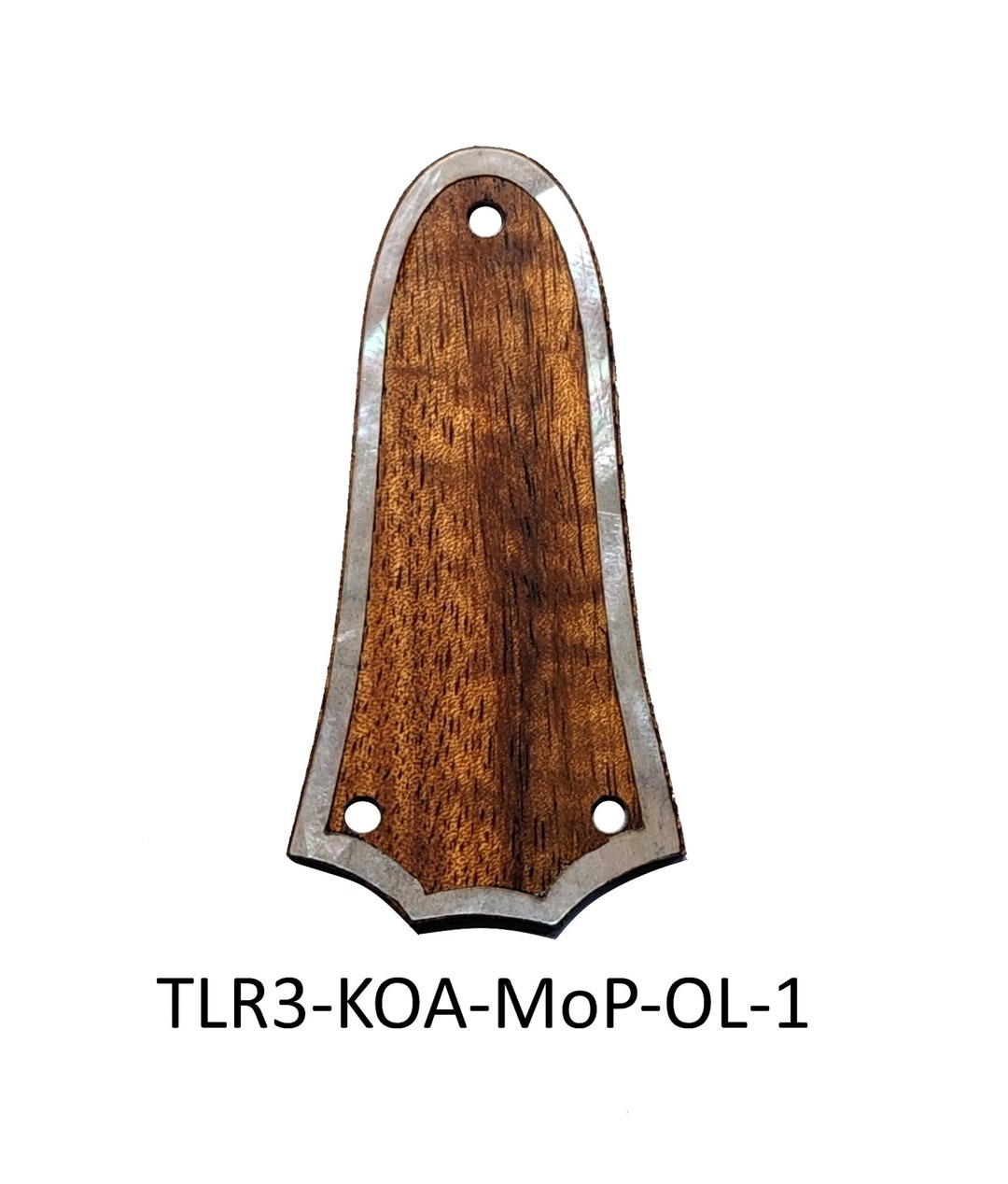 Taylor Truss Rod Covers SOLID KOA W/mother of Pearl Inlay Outline - Etsy