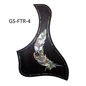 Taylor GS Mini Pickguard W/ Mother of Pearl Inlay Feather - Etsy
