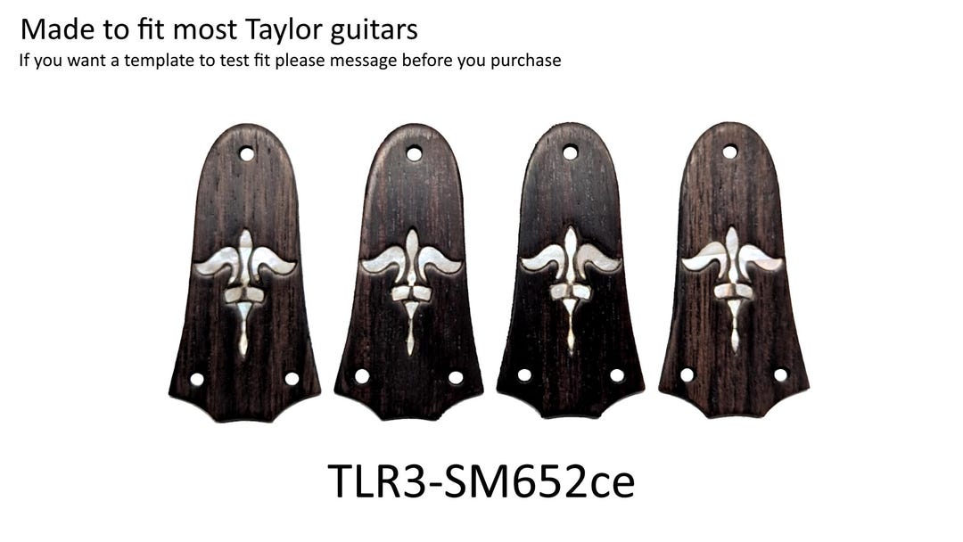 Made for Taylor- Truss Rod Cover With 652ce Fretboard Design Mother of ...